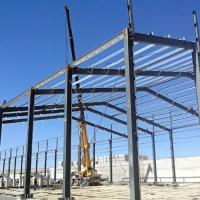 China Quick Build Prefabricated Steel Structure Industrial Shed Metal Warehouse Building with Professional Design for sale