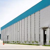 China Heavy Duty Steel Structure Warehouse Q355B Steel Frame Industrial Workshop Metal Building Construction for sale