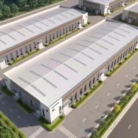 China Heavy Duty Steel Structure Warehouse Q355B Steel Frame Industrial Workshop Metal Building Construction for sale