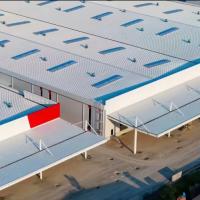 China Heavy Duty Steel Structure Warehouse Q355B Steel Frame Industrial Workshop Metal Building Construction for sale