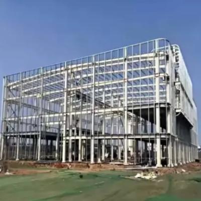 China High Strength Steel Structure Workshop Prefabricated Metal Warehouse Building Steel Stud Reinforcement for sale