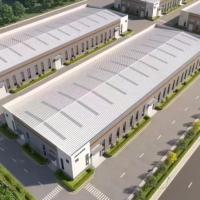 China Custom Designed Prefabricated Steel Structure with 35-50 Years Life Time Using Q235B/Q355B Steel for sale