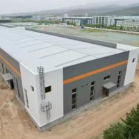 China Custom Designed Prefabricated Steel Structure with 35-50 Years Life Time Using Q235B/Q355B Steel for sale