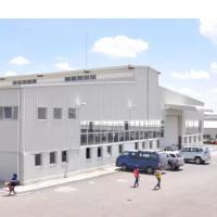 China Prefabricated Modular Industry Iron Structure Fabrication Structural Hangar Warehouse Building for Workshop for sale