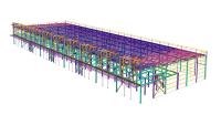 China Steel Structure Building Mix Used For Office/ Workshops In Chile for sale
