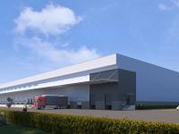 China Durable Q235B/Q355B Steel Warehouse Building with 30-50 Year Lifespan and Wind/Snow Resistance for sale