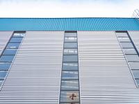 China Q235B Q355B ASTM A36 Anti-Corrosion Metal Frame Construction Logistics Warehouse for sale