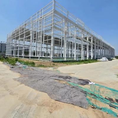 China Custom Designed Prefabricated Steel Structure with 35-50 Years Life Time Using Q235B/Q355B Steel for sale