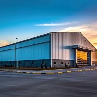 China Q235B Q355B ASTM A36 Prefabricated Modular Steel Structures For Warehouse Workshop for sale