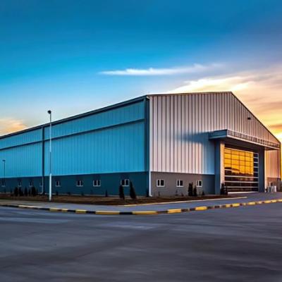 China Q235B Q355B ASTM A36 Prefabricated Modular Steel Structures For Warehouse Workshop for sale