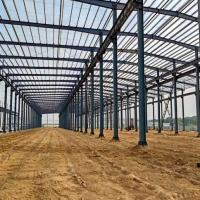 China Modular Steel Structure Warehouse Lightweight Prefab ASTM For Industrial Storage Workshop for sale