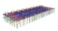 China Portal Frame Prefabricated Steel Frame Building Custom Insulation for sale