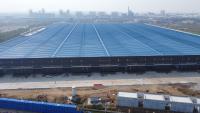 China Steel Structure Warehouse Designed to Support Automated Storage and Retrieval Systems for Improved Inventory Management for sale