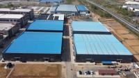 China Q235B Q355B ASTM A36 Anti-Corrosion Metal Frame Construction Logistics Warehouse for sale