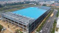 China Q235B Q355B ASTM A36 Anti-Corrosion Metal Frame Construction Logistics Warehouse for sale