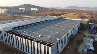 China Steel Structure Prefab Steel Construction For Industrial Warehouses And Plants for sale