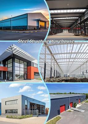 China Custom Size Steel Structure With Mezzanine Floor For Office Storage Integrated Building for sale