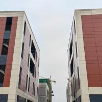 China Q235B Q355B High Strength Prefab Steel Structure Modern Office Building for sale