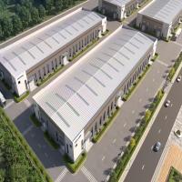 China Multi-Floor Steel Structure Office Building With Independent Office & Meeting Rooms for sale