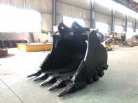 China Digging mud Excavator Rock Bucket Rock Teeth For Excavator  1-80T for sale