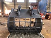 China 0.6m3 Loader Skeleton Bucket Standard For 5-100 Tons Excavator for sale