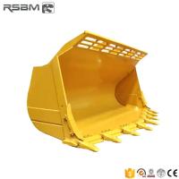 China 118'' Wheel Loader Attachments RSLB-988 Wear Resistance wheel loader bucket for sale