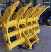 China 1000mm- 2400mm Excavator Root Rake 1-80T Root Rake For Mini Excavator for sale