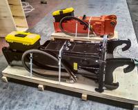 China 10-30 Ton  excavator rock crusher Hydraulic  excavator rock crusher for sale