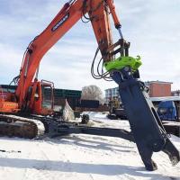 China Double Cylinder Excavator Attachments E120B Hydraulic Scrap Metal Shears for sale