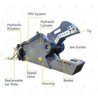 China Double Cylinder Excavator Attachments E120B Hydraulic Scrap Metal Shears for sale