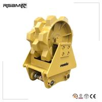China 5 To 8 Ton Compaction Wheel For Mini Excavator 450mm Width for sale