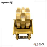 China 5 To 8 Ton Compaction Wheel For Mini Excavator 450mm Width for sale