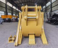 China Wooden Excavator Log Grapple Q345B Mechanical Grapple Bucket for sale