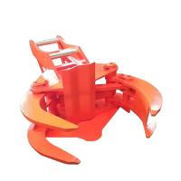 China 8t Stump Shear Excavator Hydraulic Wood Q345B NM400 Material for sale