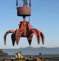 China 1-50t Excavator Orange Peel Grapple NM400 Material Wear Resistance for sale