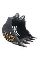 China 0.6m3 Loader Skeleton Bucket Standard For 5-100 Tons Excavator for sale
