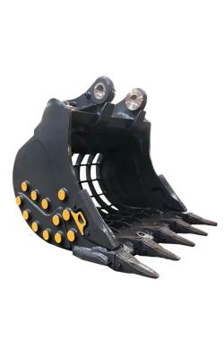 China 0.6m3 Loader Skeleton Bucket Standard For 5-100 Tons Excavator for sale