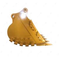 China 20t Rock Teeth For Excavator Bucket 0.65m3 Capacity NM360/400 for sale