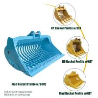 China Backhoe Excavator Skeleton Bucket 60 Inch Skeleton Rock Bucket for sale