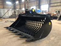 China Customizable Excavator Skeleton Bucket For Heavy Machine Earthmoving Parts for sale