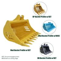 China Earthmoving Parts Skeleton Bucket For Backhoe 1-50T Excavator for sale