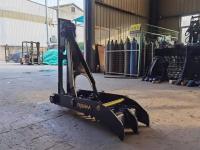 China Foldable Manual Excavator Thumb Grab 1000mm-2400mm Width for sale