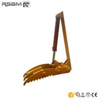 China Q345B Excavator Bucket Thumb Mini Weld On Hydraulic Thumb for sale