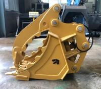 China Log Grab Bucket For Excavator 1-50 ton 2500mm  Max Jaw Opening for sale