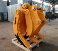 China 2-84 Ton Excavator Log Grapple RSBM Mechanical Grapple For Compact Tractor for sale