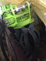 China Full 360 Degree Excavator Log Grapple Hydraulic Rotator Fit To 1-45t Excavator for sale
