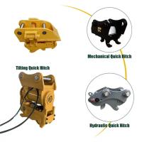 China 1-80 Ton Excavator Tilt Coupler for Machinery Repair Shops for sale