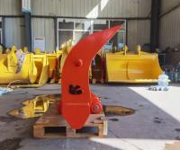 China 10-20T Root Rake For Excavator  sweeping long bulky debris left on the ground for sale