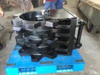 China 1-50T Compaction Wheel Excavator Attachment  For Soil Compacting for sale