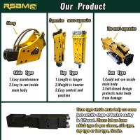 China PC200 Excavator Hydraulic Breaker Lightweight Low Noise Design for sale